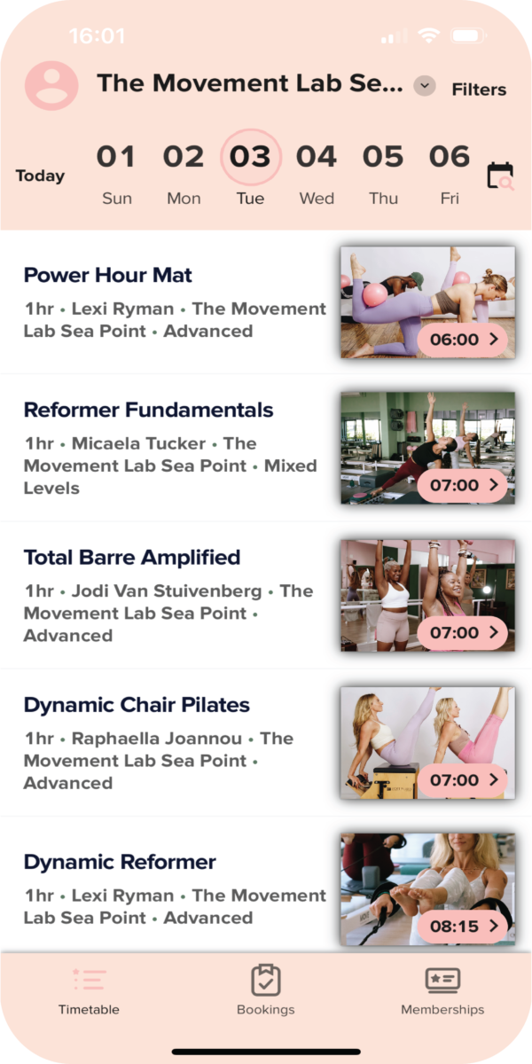 The Movement Lab – Pilates Studio and Instructor Training Studio